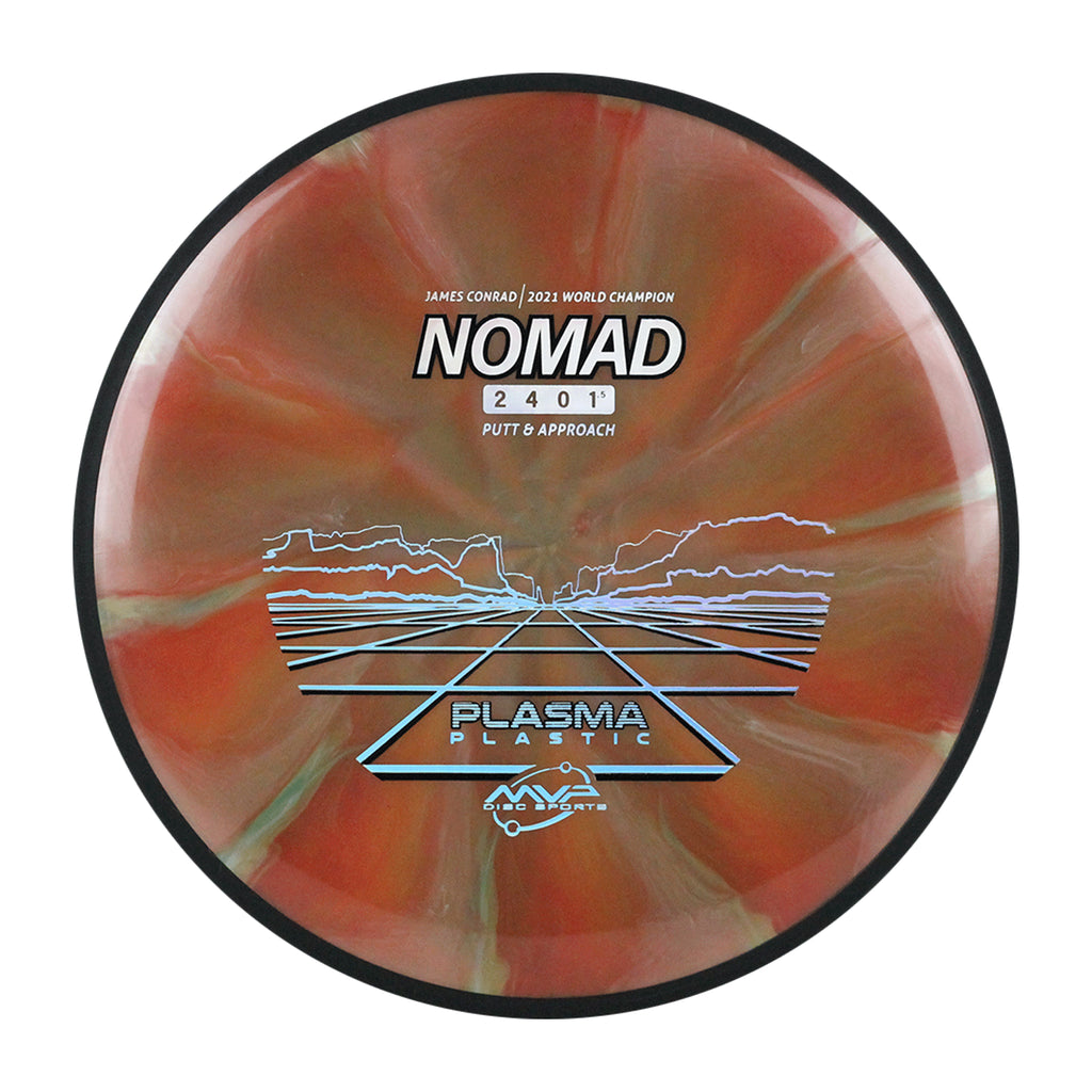 MVP Disc Golf Putter Plasma Nomad Peach Swirl 168 grams – TGM Skateboards