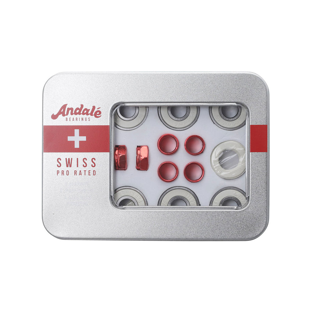 Andale Bearings Swiss Pro Rated Tin – TGM Skateboards