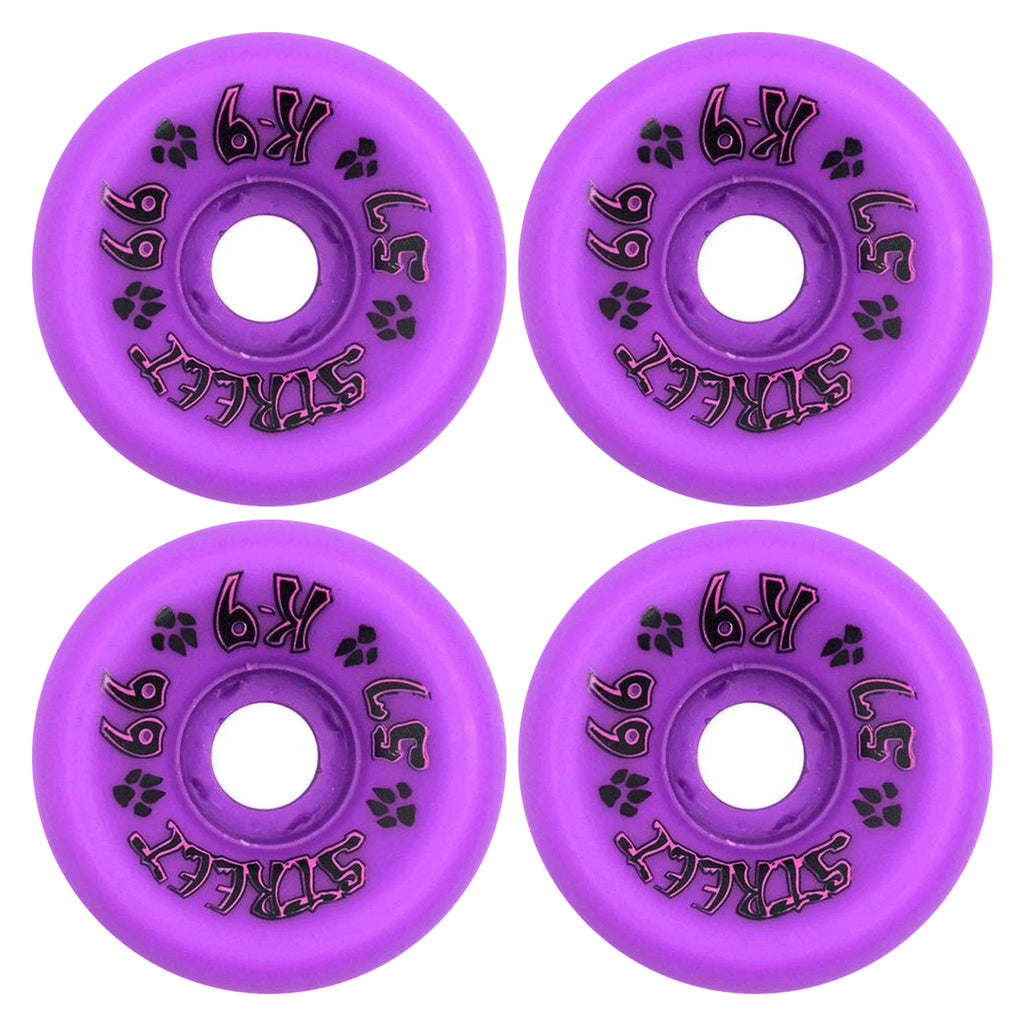 Dogtown Skateboard Wheels 57mm K-9 80's 99A Purple Old School – TGM Skateboards