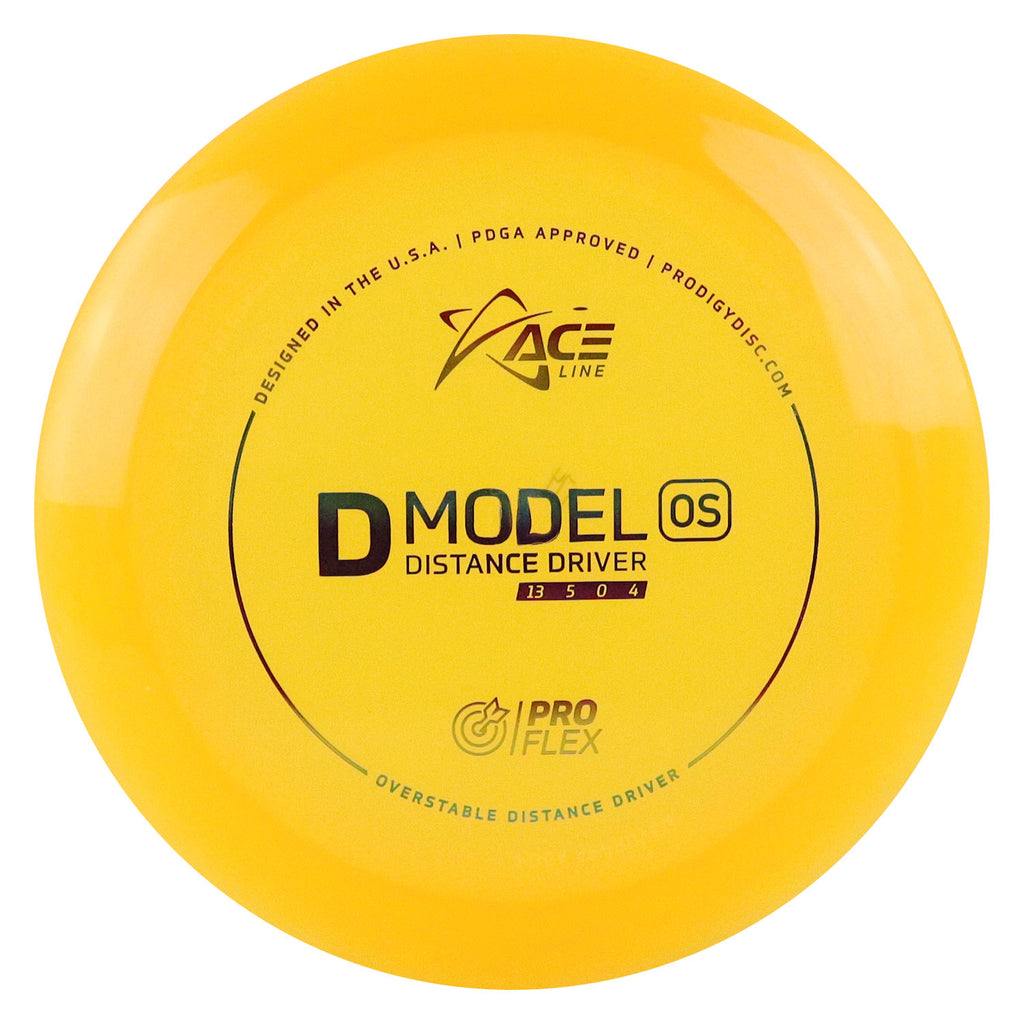 Ace Line Disc GolfÂ ProFlex D Model OS Distance Driver 13/5/0/4 Mango/ – TGM Skateboards