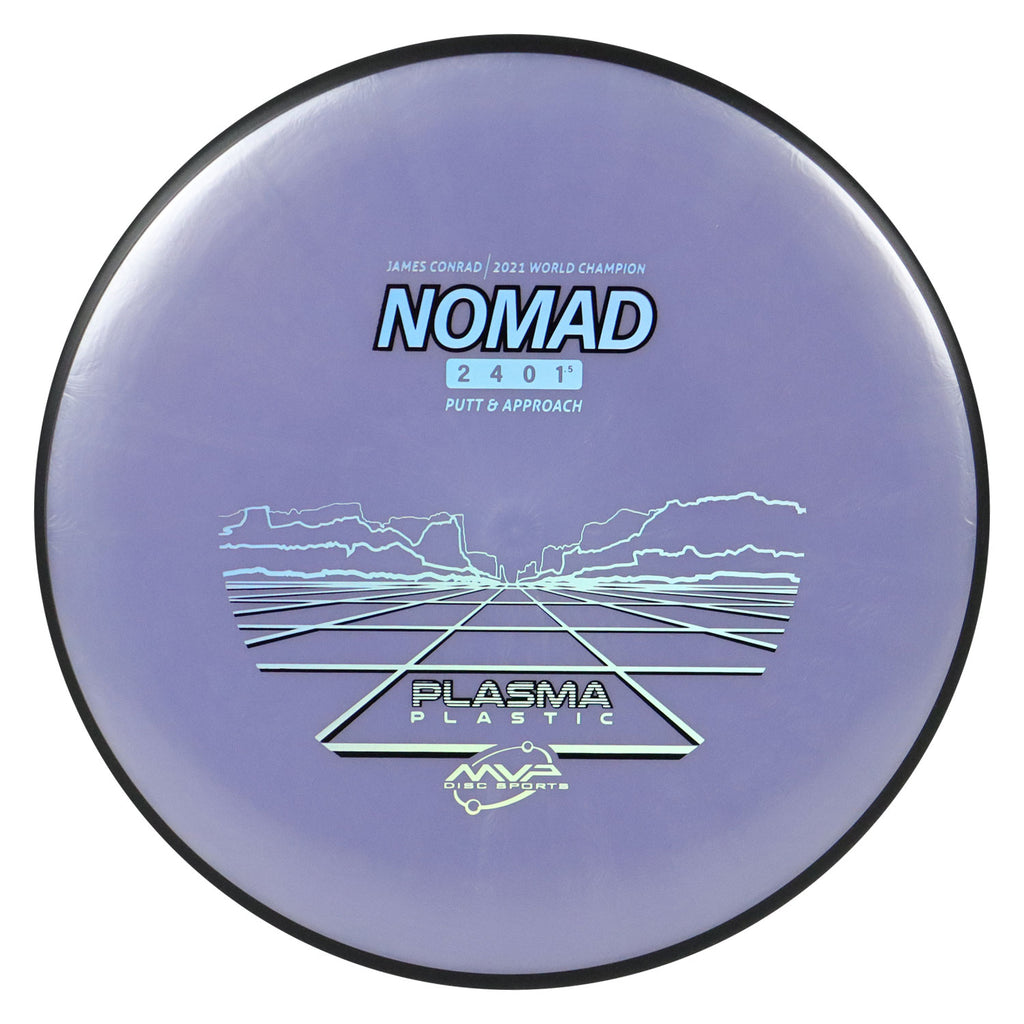MVP Disc Golf James Conrad Signature Plasma Nomad Putter 2/4/0/1.5 Lav – TGM Skateboards