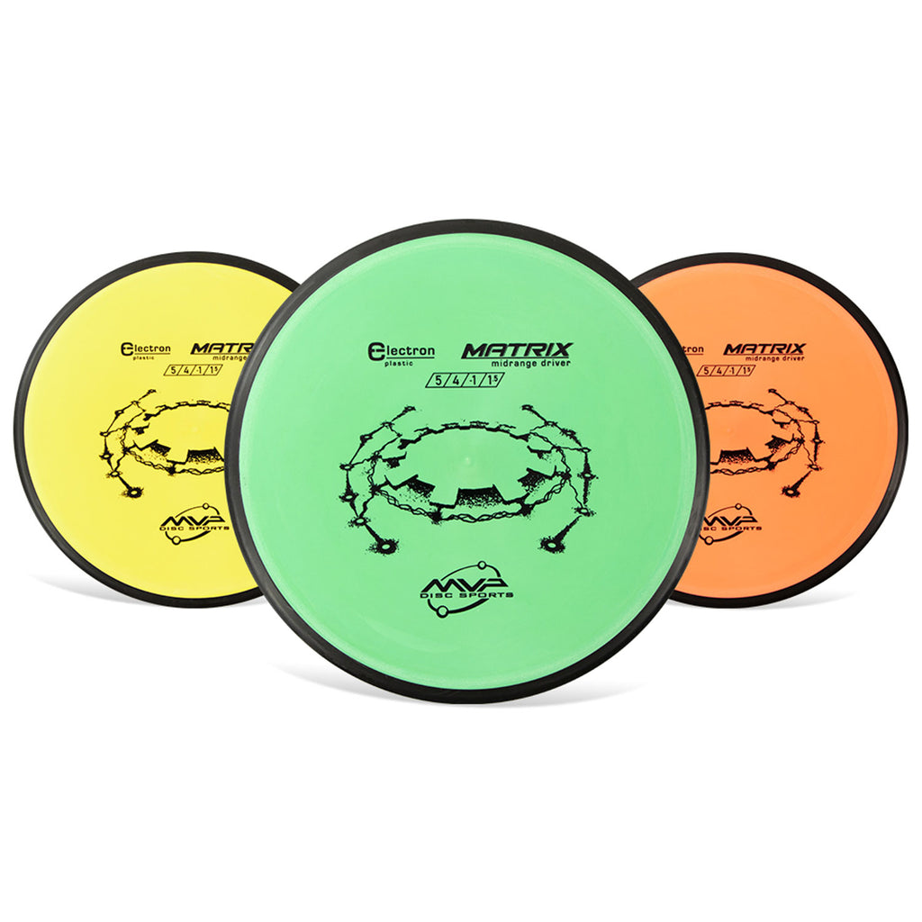 MVP Disc Golf Electron Matrix midrange 5/4/-1/2 - Choose Exact Disc – TGM Skateboards