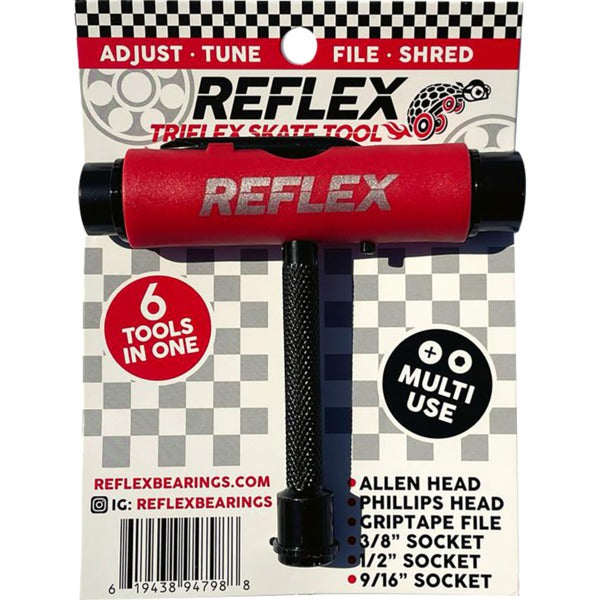 Reflex Triflex Skateboard Tool Red – TGM Skateboards