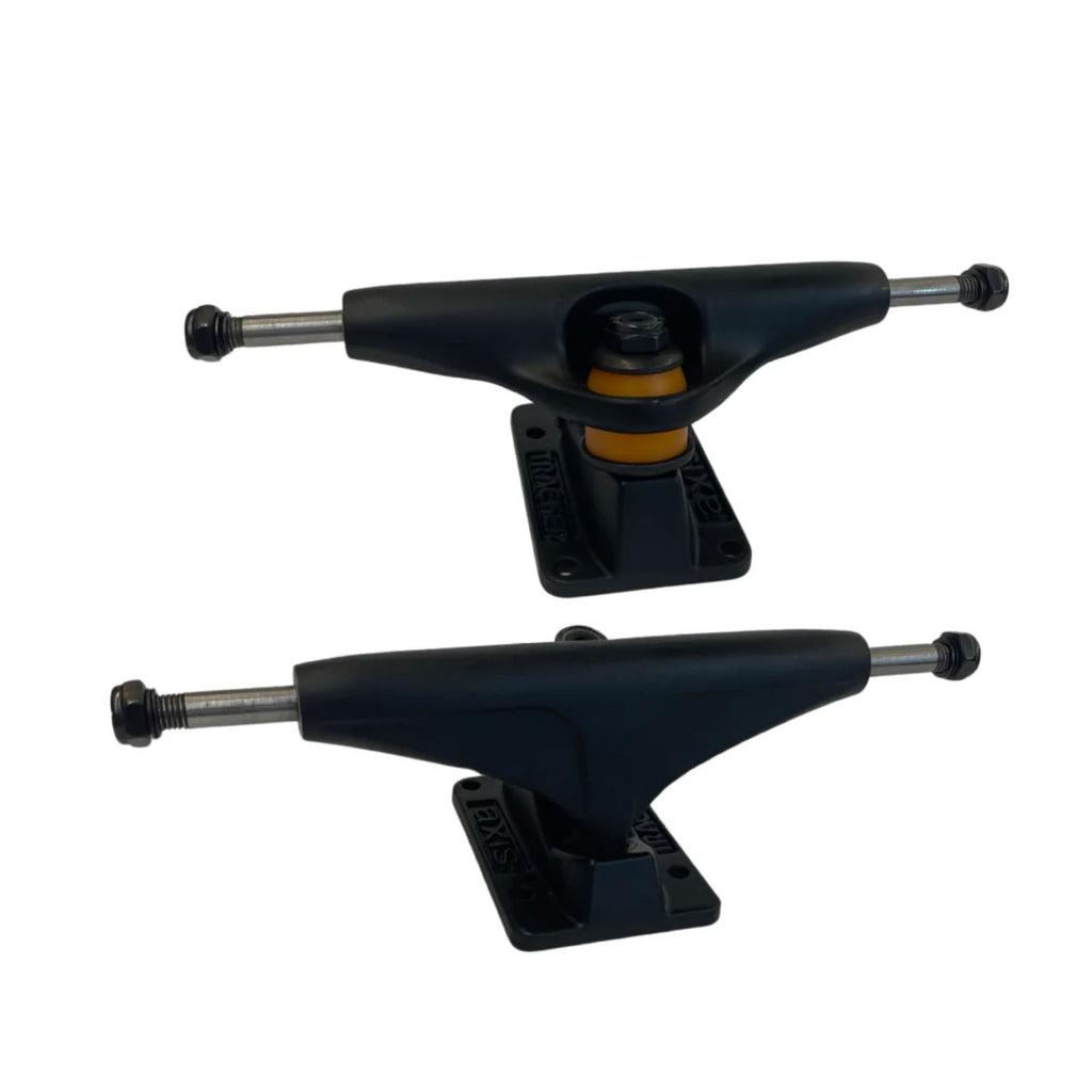 Tracker Skateboard Trucks Axis Hollow Kingpin Black 161mm (9.0") - Pai – TGM Skateboards
