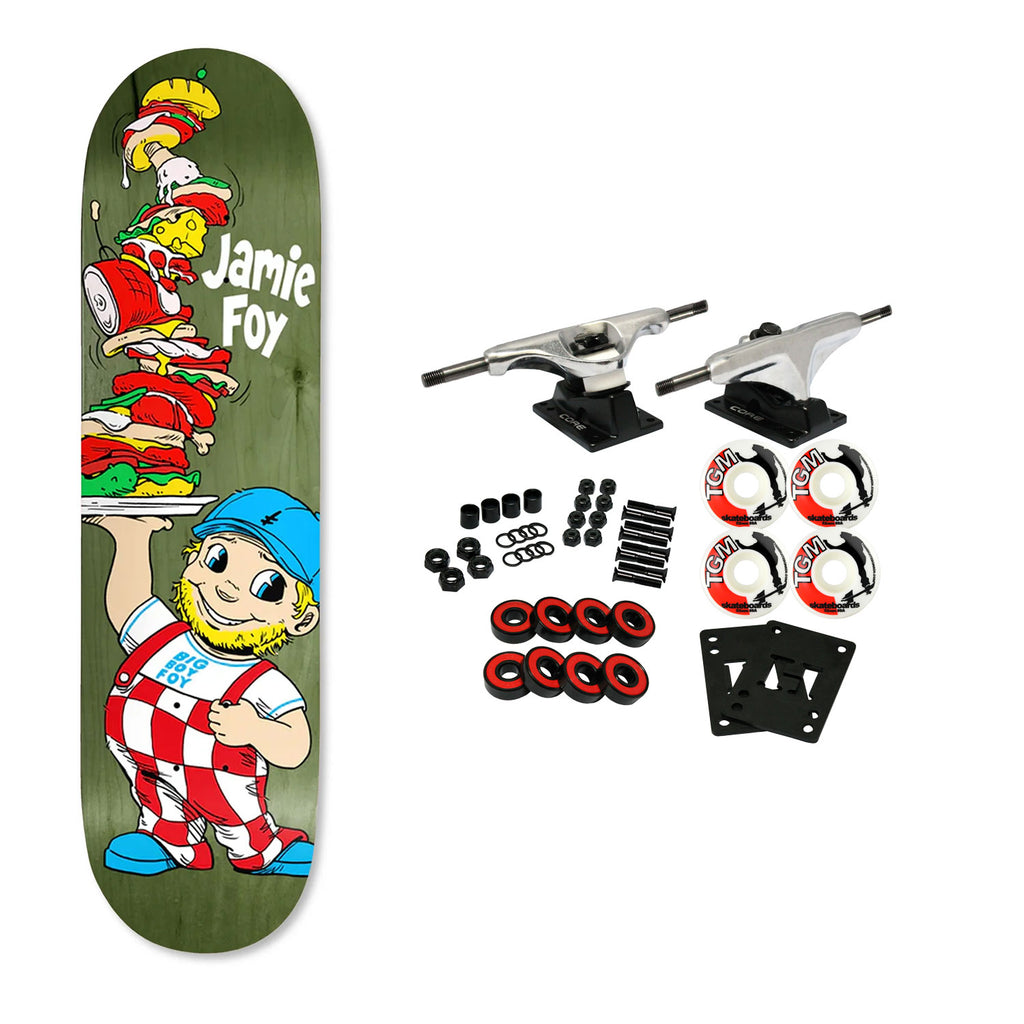 Deathwish Skateboard Complete Big Boy Foy Assorted 8.25" x 31.5" – TGM ...