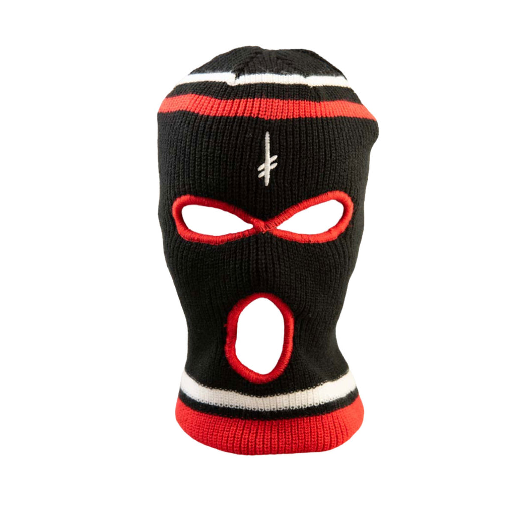 Deathwish Skateboards Beanie Gang Logo Ski Mask Black/Red – TGM Skateboards