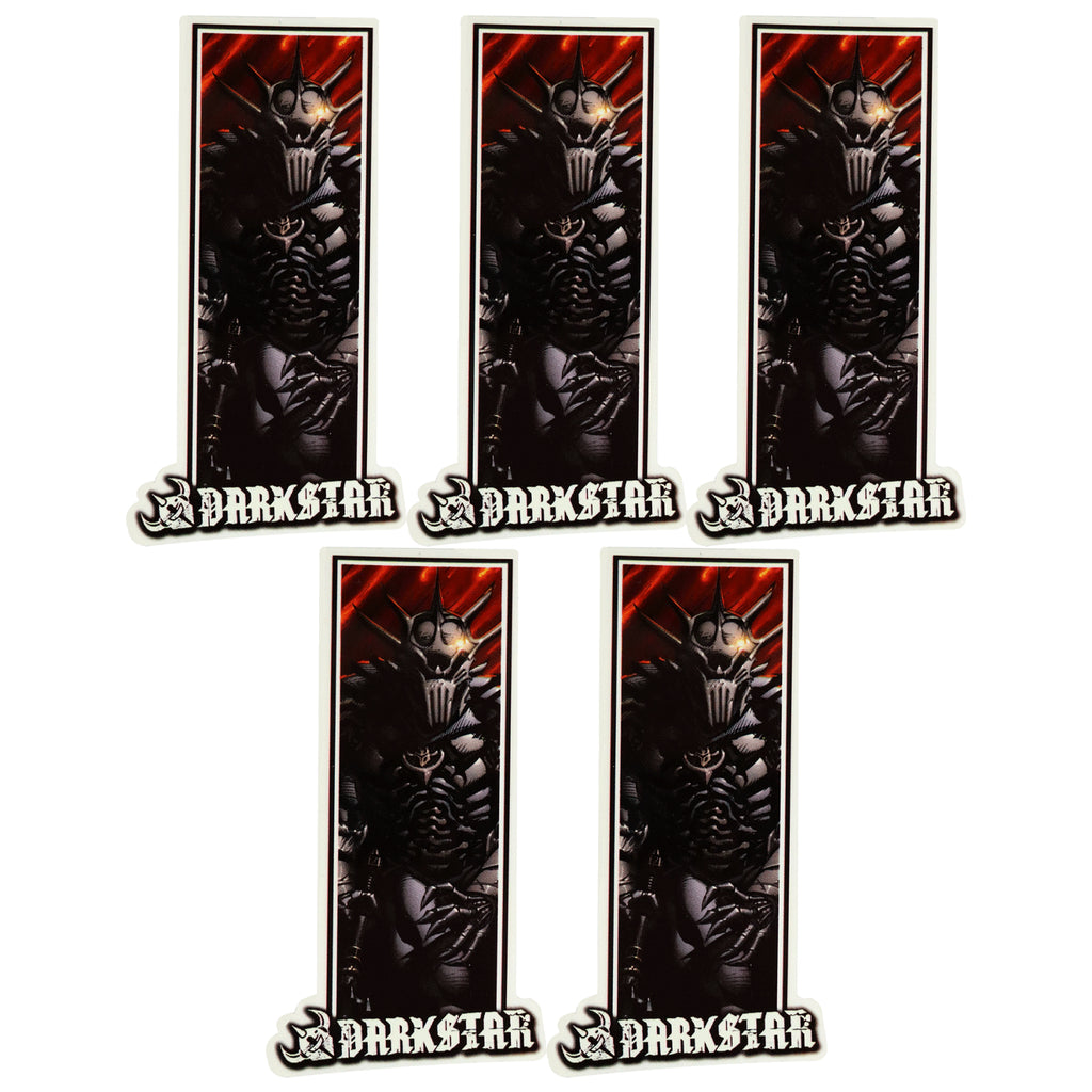 Darkstar Skateboards Sticker Armor Knight 3.5" x 6.5" 5-Pack – TGM ...