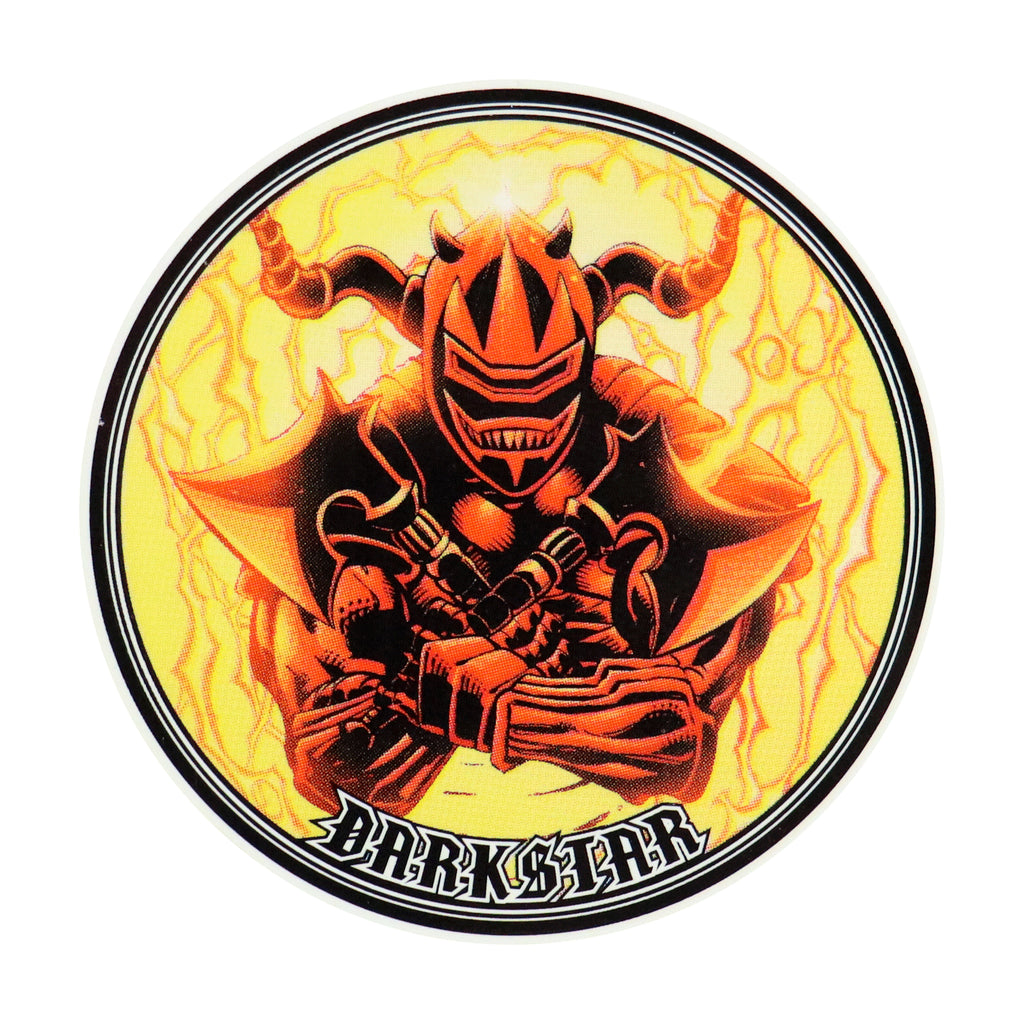 Darkstar Skateboards Sticker Circle Fire 3" x 3" – TGM Skateboards