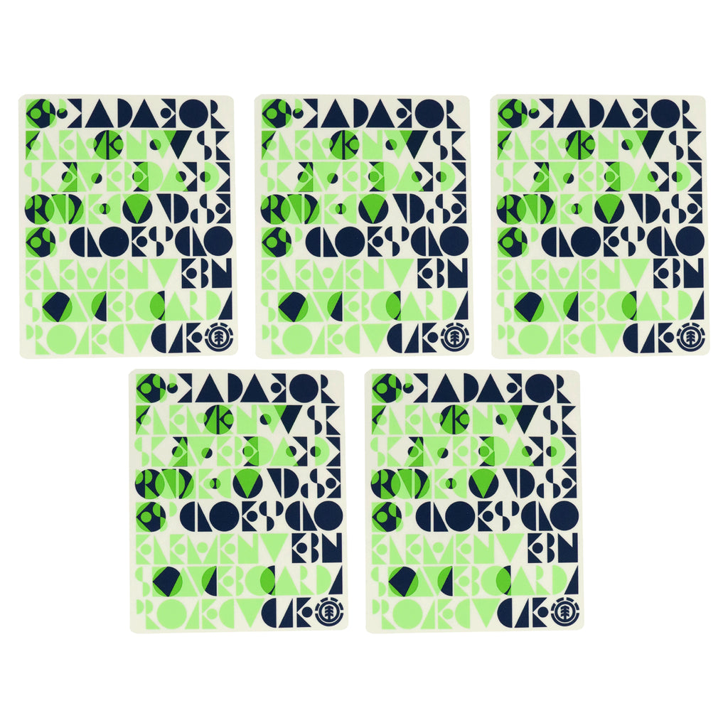 Element Skateboard Sticker Construc 3.5" 5-Pack – TGM Skateboards