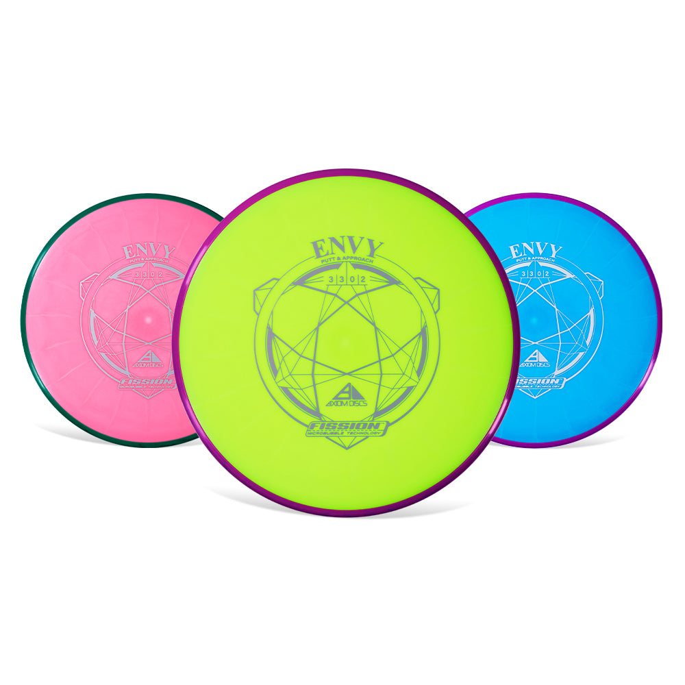 Axiom Disc Golf Fission Envy Putter 3/3/0/2 - Choose Exact Disc – TGM ...