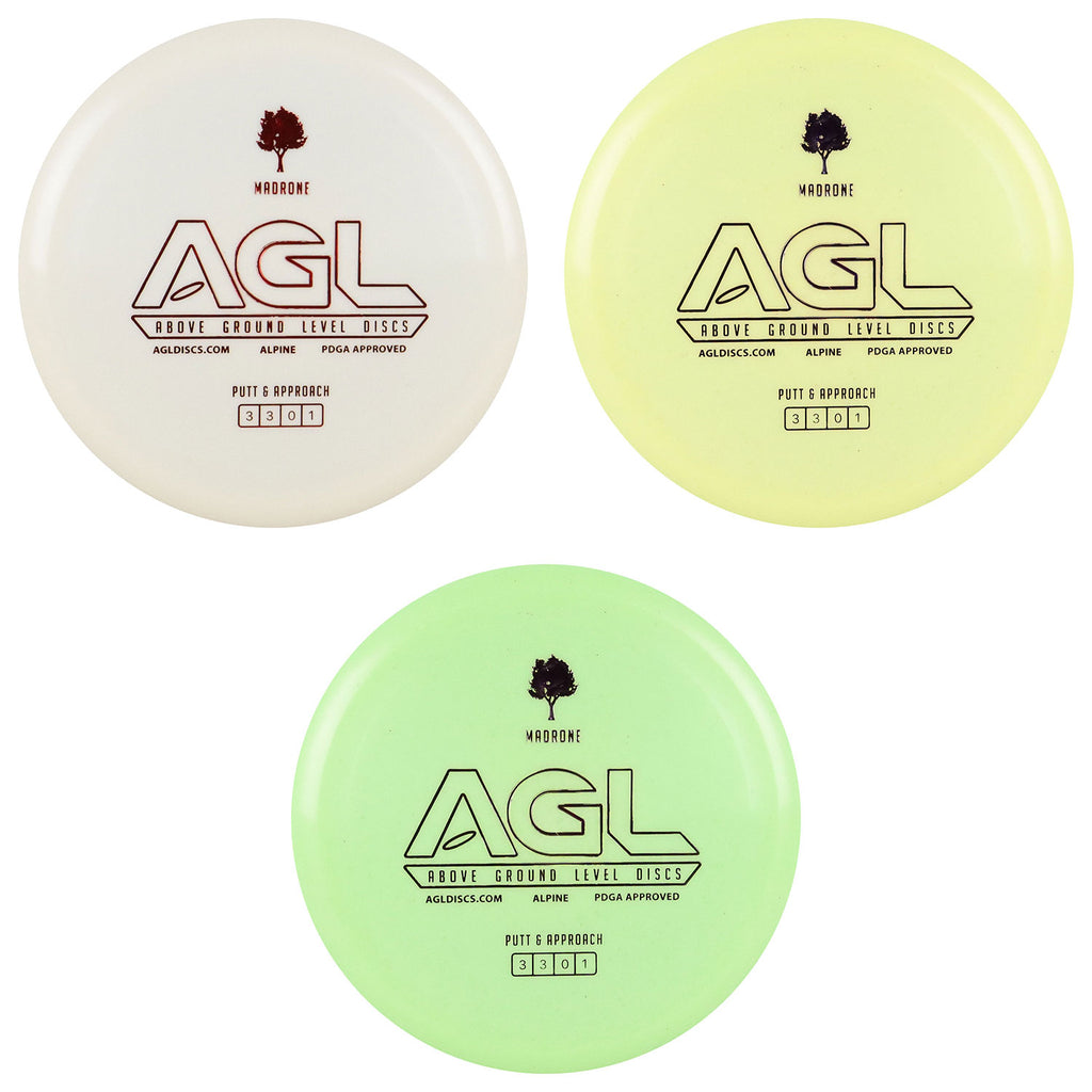 AGL Disc Golf Alpine Madrone Putter 3/3/0/1 - Choose Exact – TGM ...
