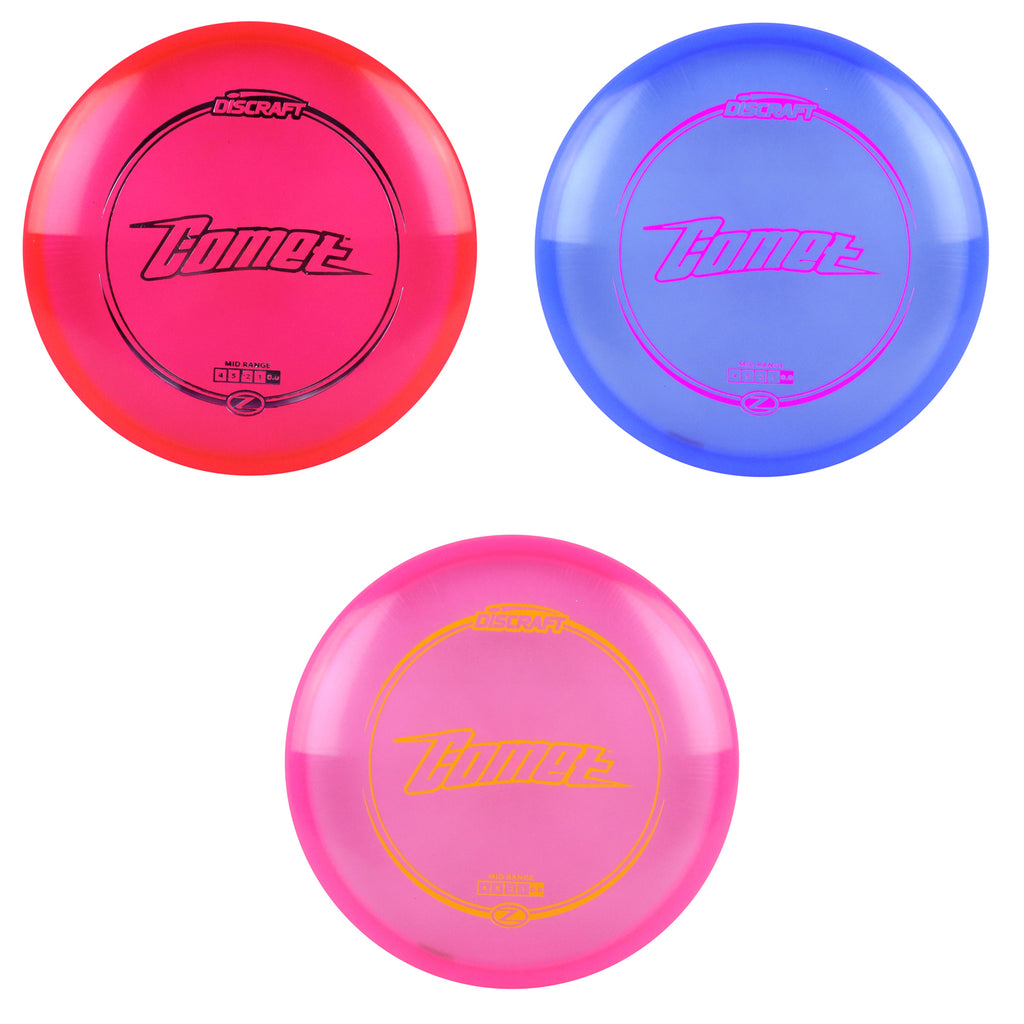 Discraft Disc Golf Z Line Comet Midrange Disc 4/5/-2/1 - Choose Exact ...