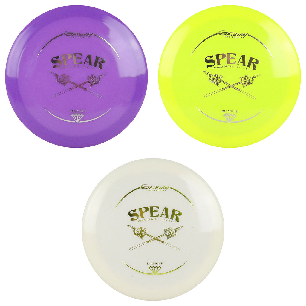 Gateway Disc Golf Diamond Spear Fairway Driver 9/6/-2/1 - Choose Exact ...