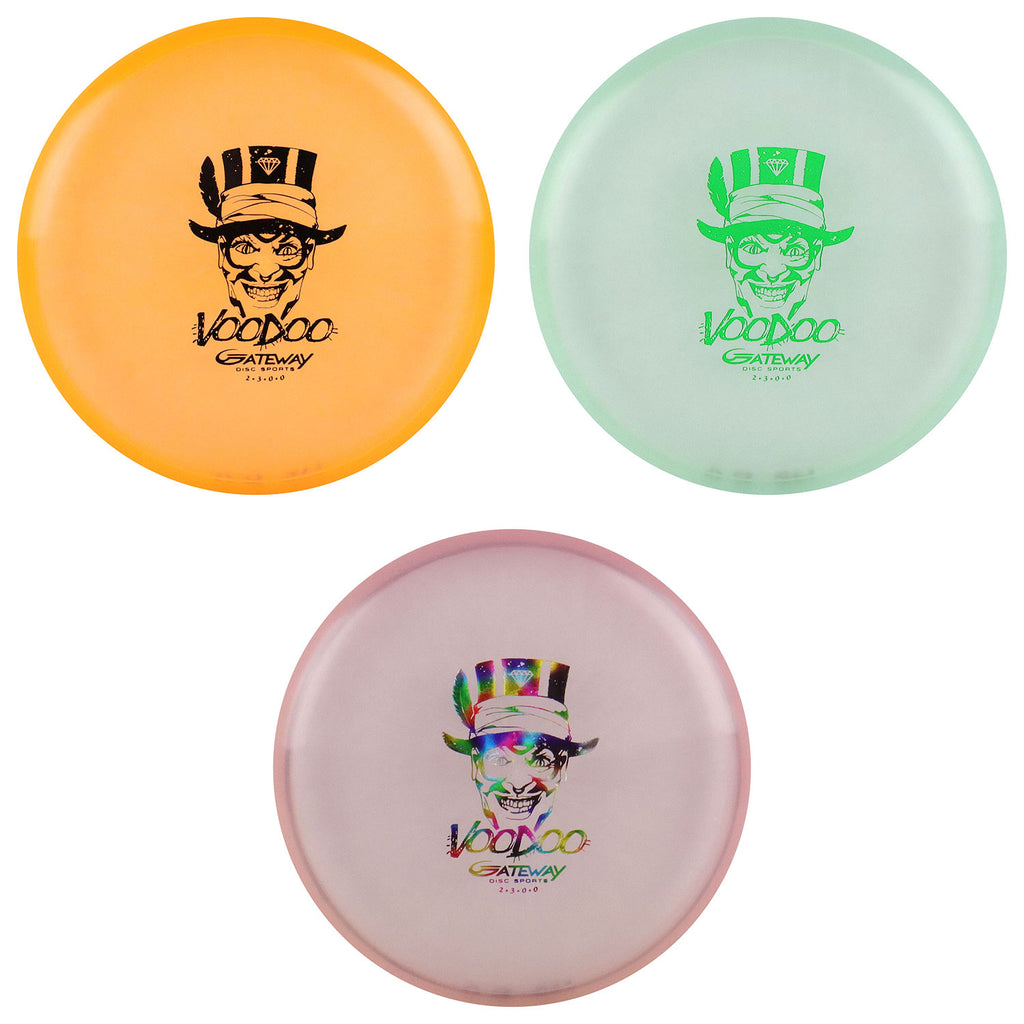 Gateway Disc Golf Diamond Voodoo Putter 2/3/0/0 - Choose Exact Disc ...