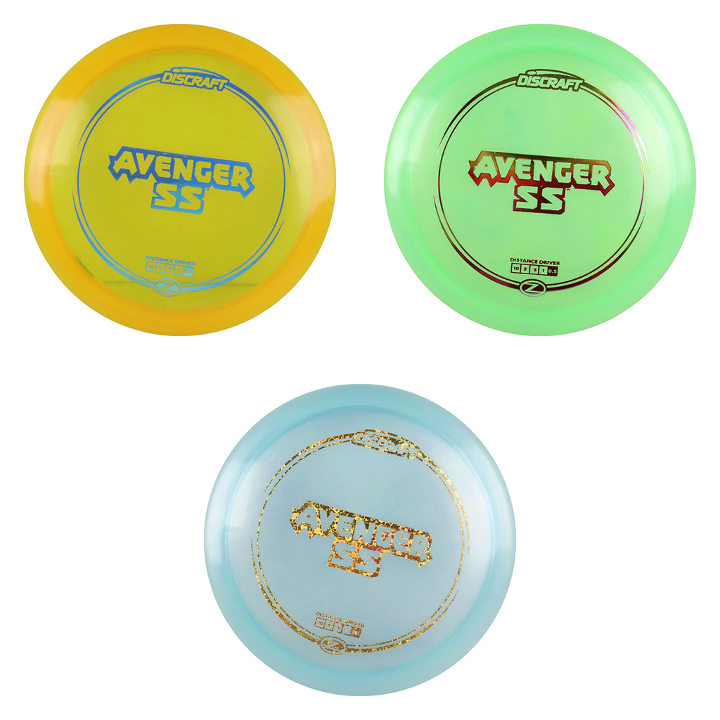 Discraft Disc Golf Z Line Avenger SS Distance Driver 10/5/-3/1 - Choos ...