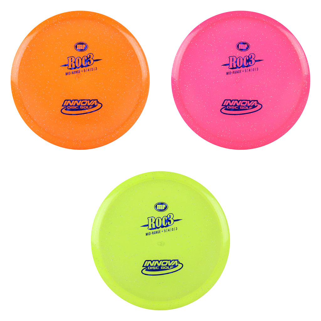 Innova Disc Golf Champion Metal Flake Roc3 Midrange Disc 5/4/0/3 - Cho ...
