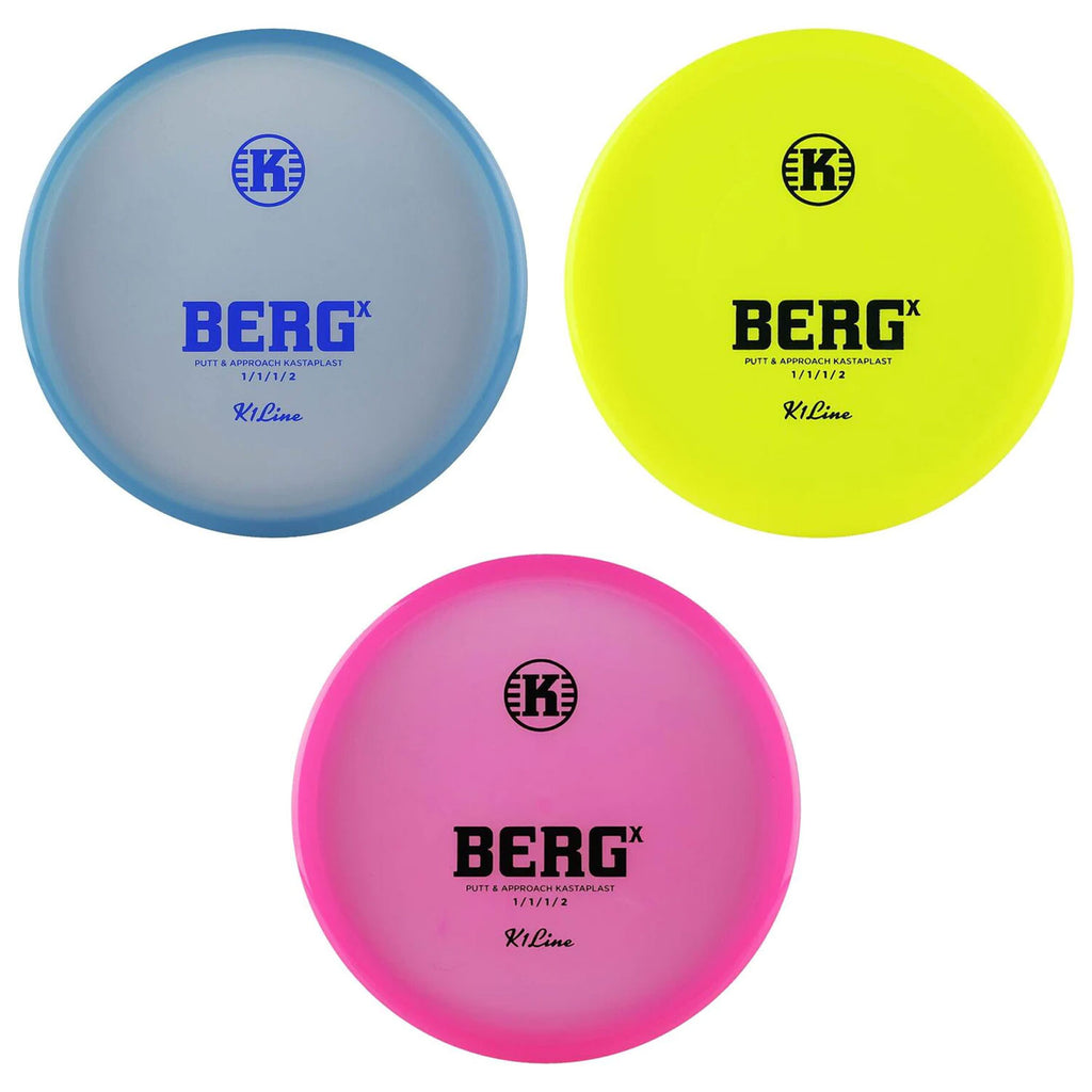 Kastaplast Disc Golf K1 Berg X Putter 1/1/1/2 - Choose Exact Disc – TGM ...