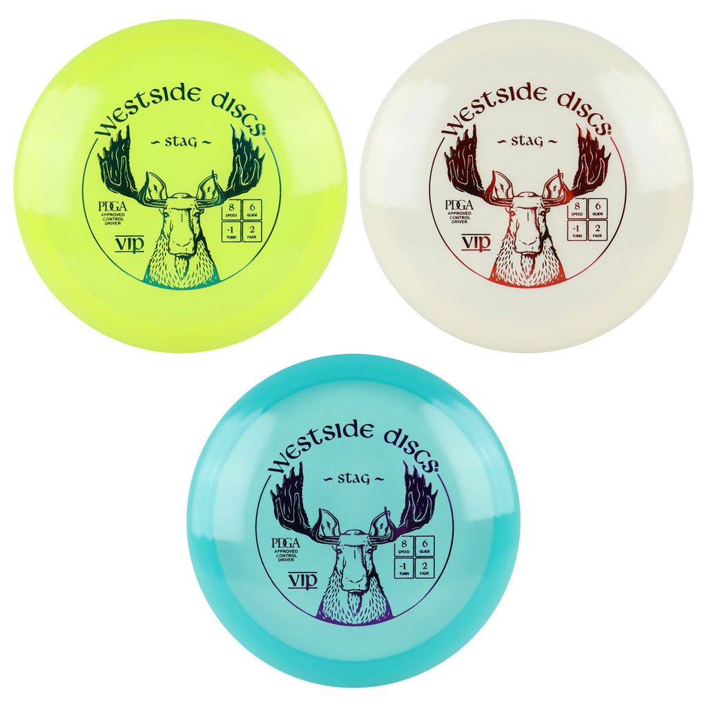 Westside Disc Golf VIP Stag Fairway Driver 8/6/-1/2 - Choose Exact Dis ...
