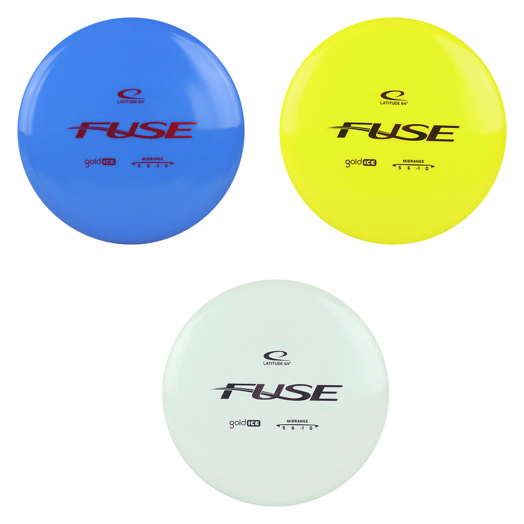 Latitude 64 Disc Golf Midrange Disc Gold Ice Fuse 5/6/-1/0 - Choose Ex ...