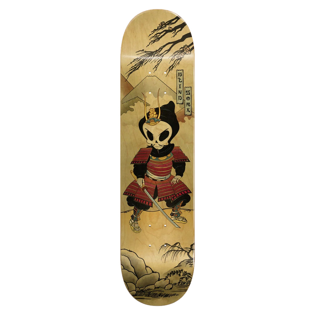 Blind Deck Sora Samurai Reaper Gold 8.125" x 31.95" – TGM Skateboards