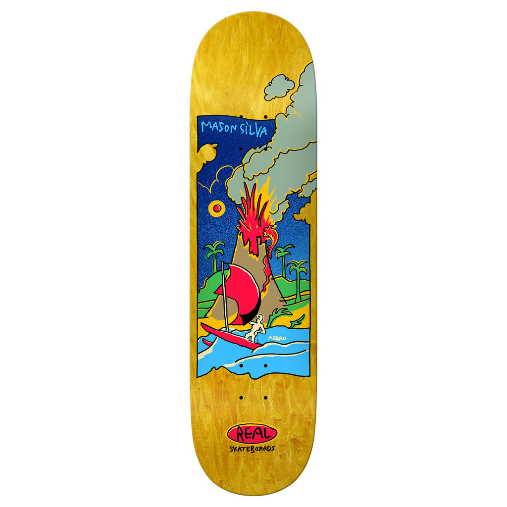 Real Skateboard Deck Mason Silva Volcano True Fit Assorted 8.38" x 31 ...