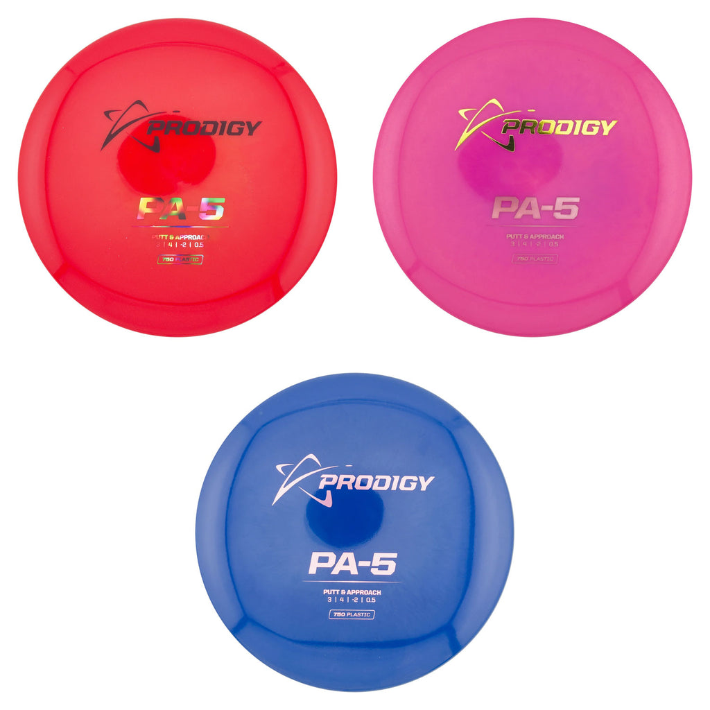 Prodigy Disc Golf 750 PA-5 Putter 3/4/-2/0.5 - Choose Exact Disc – TGM ...