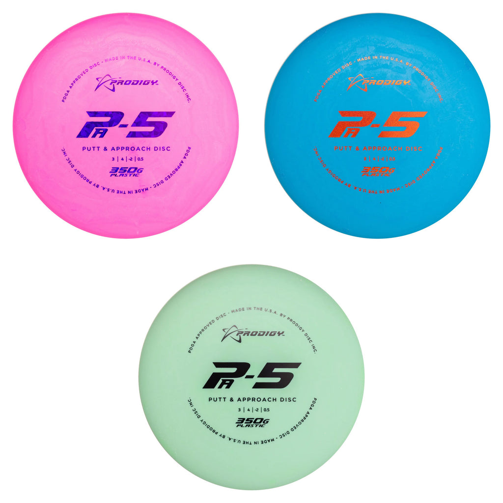 Prodigy Disc Golf 350G PA-5 Putter 3/4/-2/0.5 - Choose Exact Disc – TGM ...