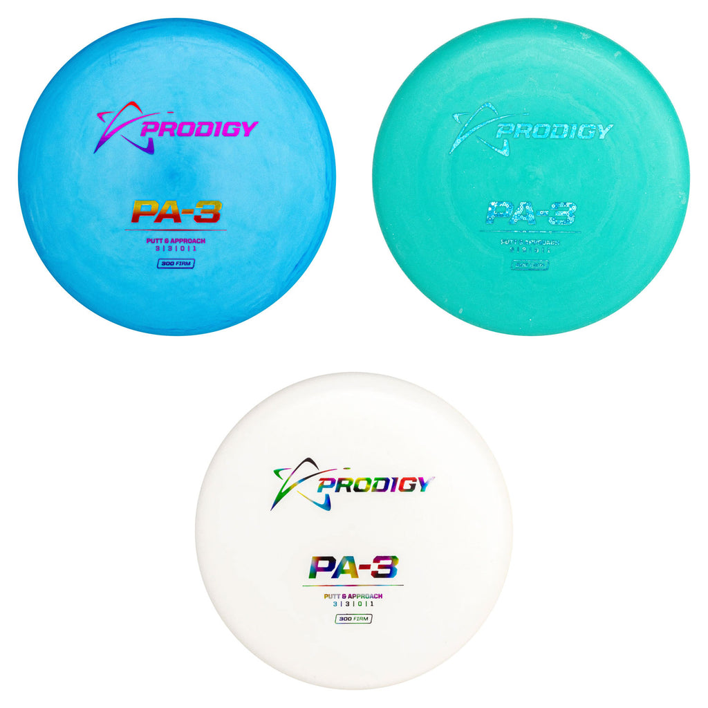 Prodigy Disc Golf 300 Firm PA-3 Putter 3/3/0/1 - Choose Exact Disc ...