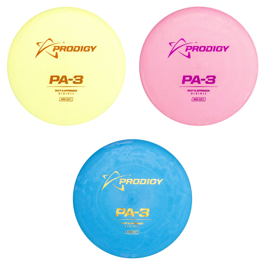 Prodigy Disc Golf 300 Soft PA-3 Putter 3/3/0/1 - Choose Exact Disc ...