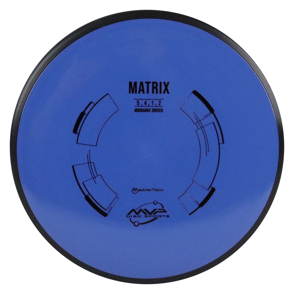 MVP Disc Golf Neutron Matrix midrange 5/4/-1/2 Slate Blue 171 grams ...