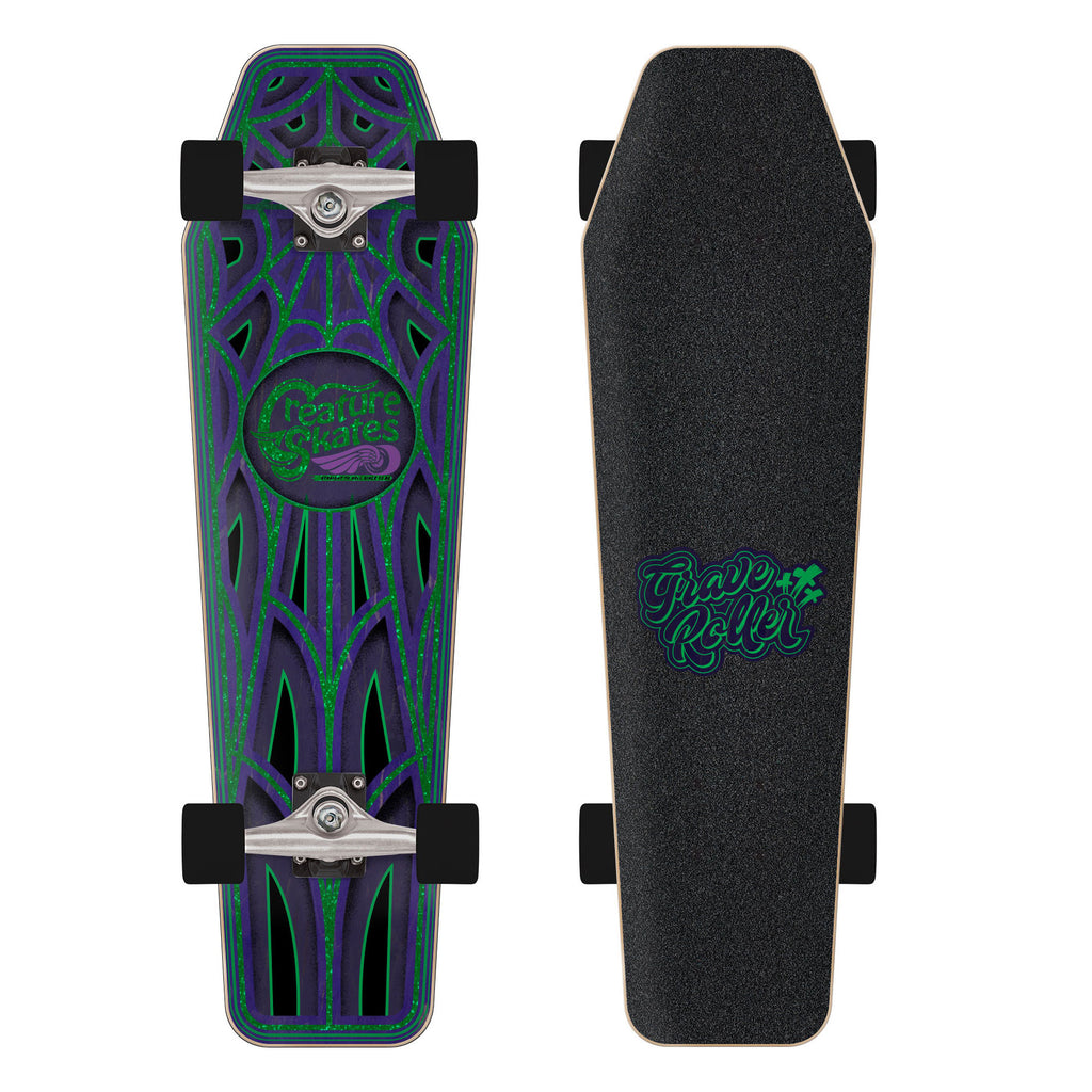 Creature Skateboard Grave Roller Coffin Cruiser 8.47" x 28.8" – TGM ...