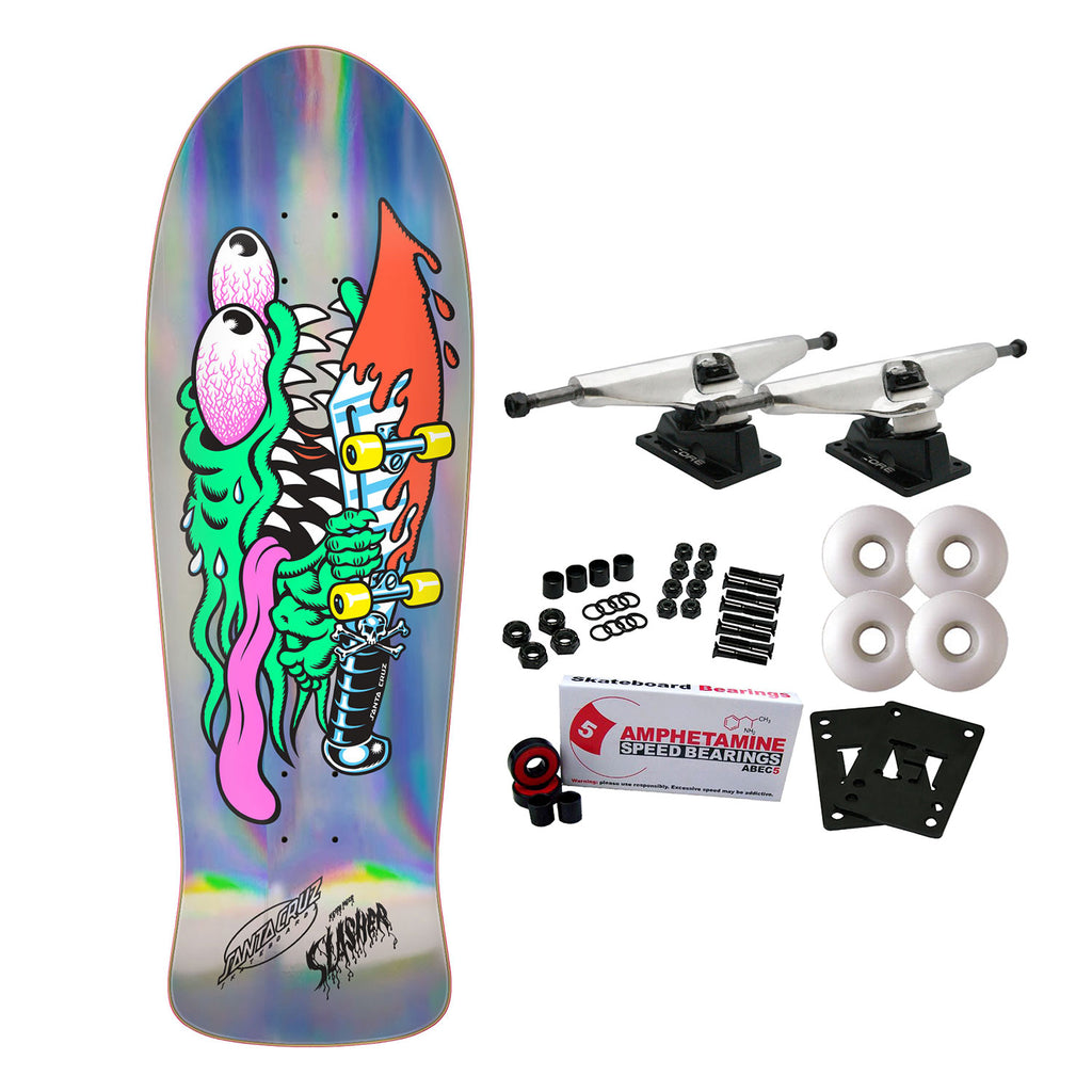 Santa Cruz Skateboard Complete Meek Slasher Re-Issue 10.1" x 31.3 ...