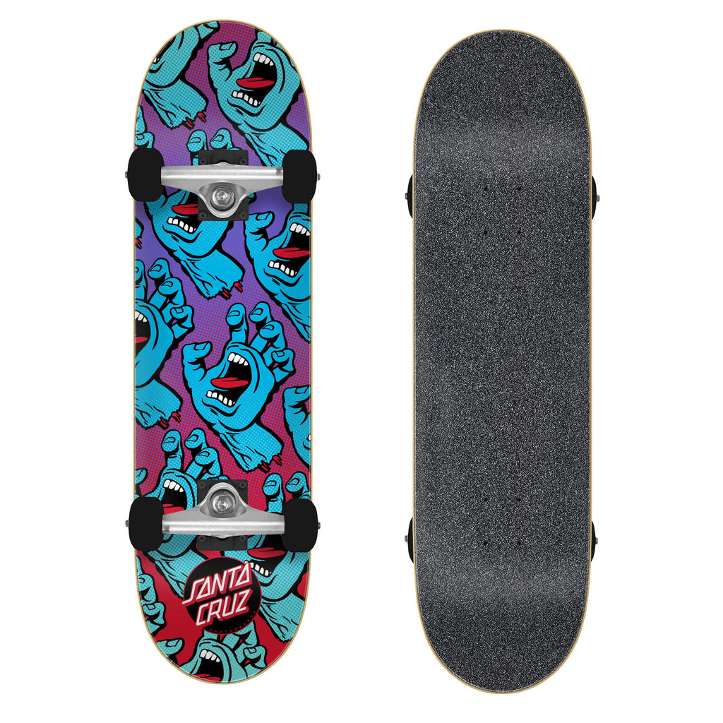 Santa Cruz Skateboard Complete Gradient Hands Micro 7.5" x 28.25" – TGM ...