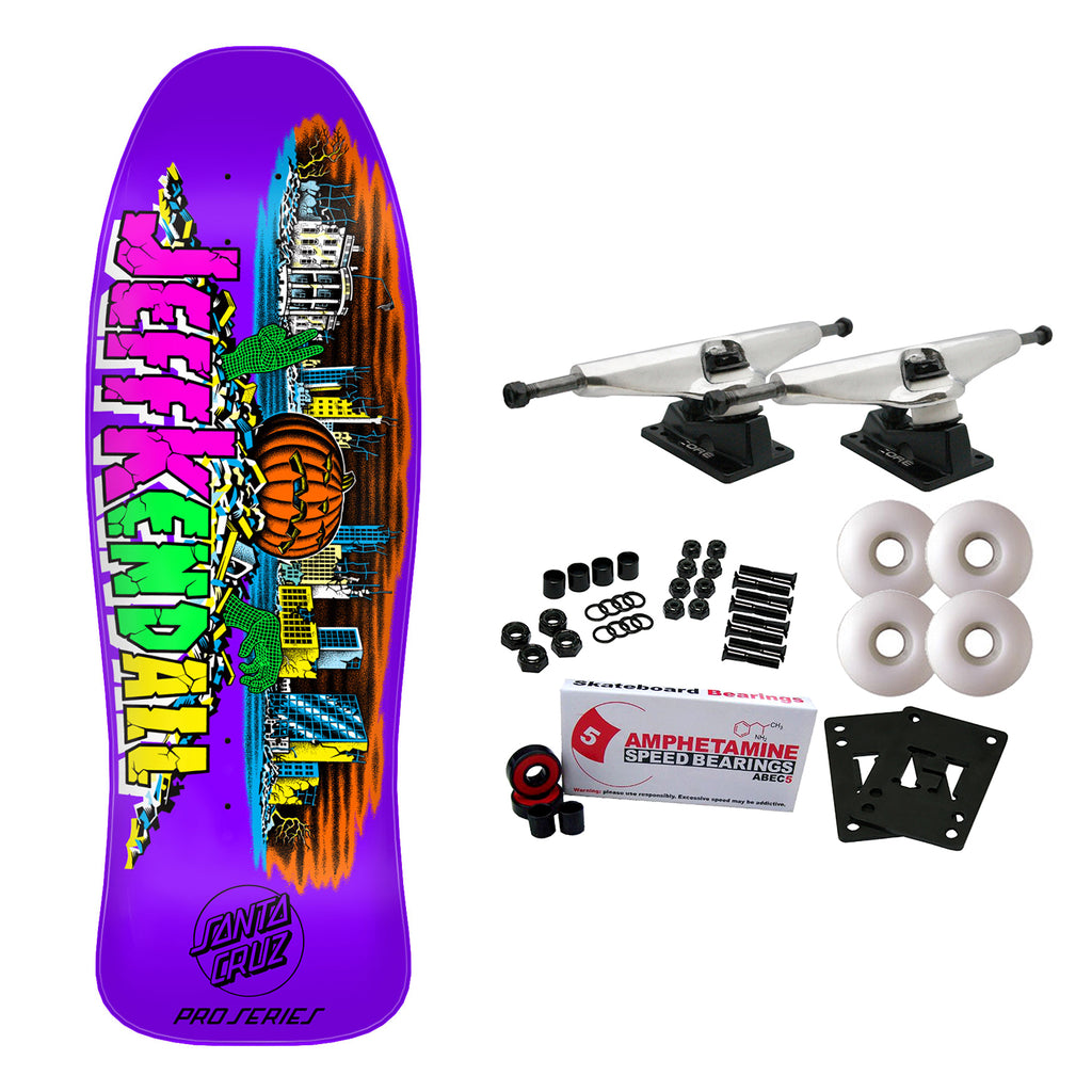 Santa Cruz Skateboard Complete Kendall Pumpkin Reissue 10" x 30.12 ...
