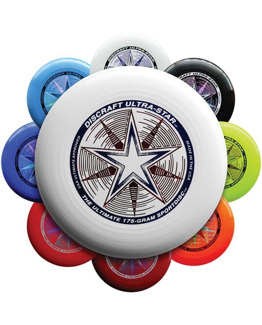 Discraft Ultrastar Sport Ultimate Frisbee Disc Ultra Star Sportdisc ...