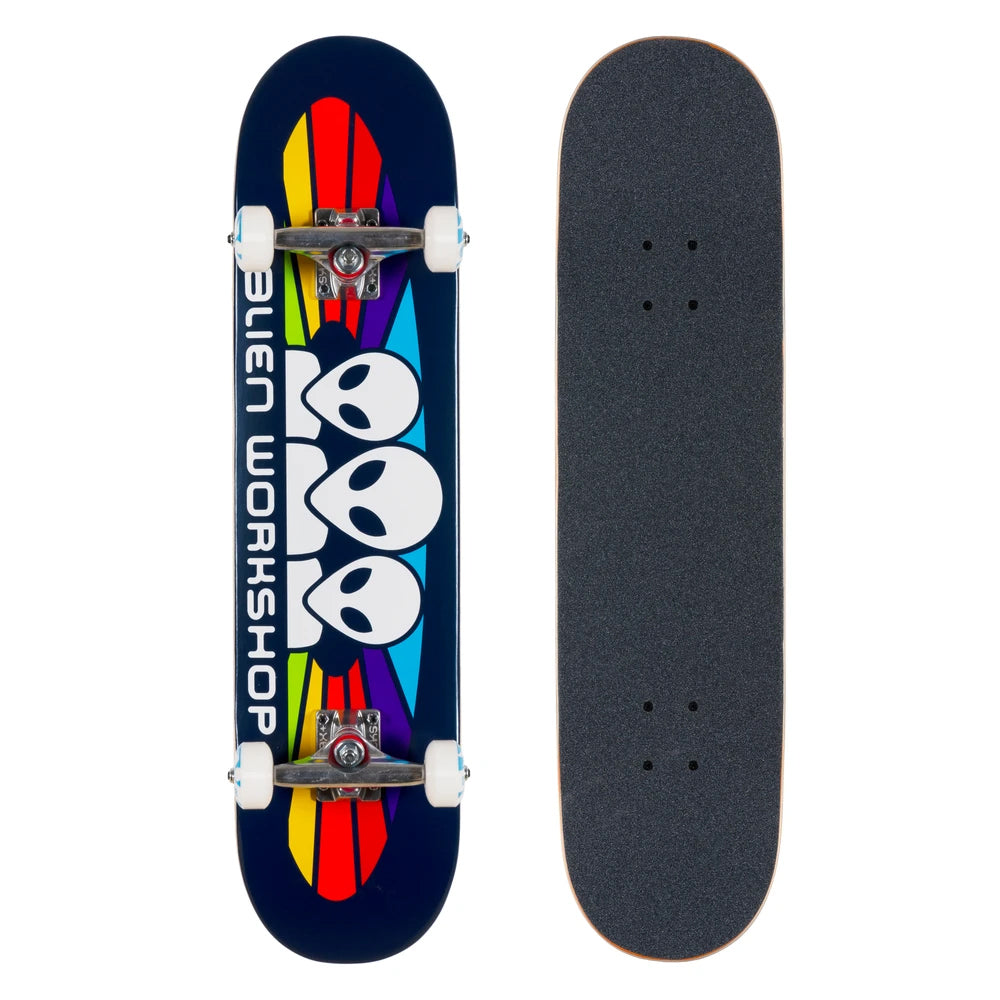 Alien Workshop Complete Spectrum Navy 7.5" Assembled – TGM Skateboards