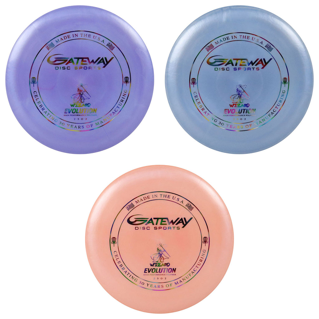 Gateway Disc Golf Evolution Galaxy Wizard Putter 2/3/0/2 - Choose Exac ...