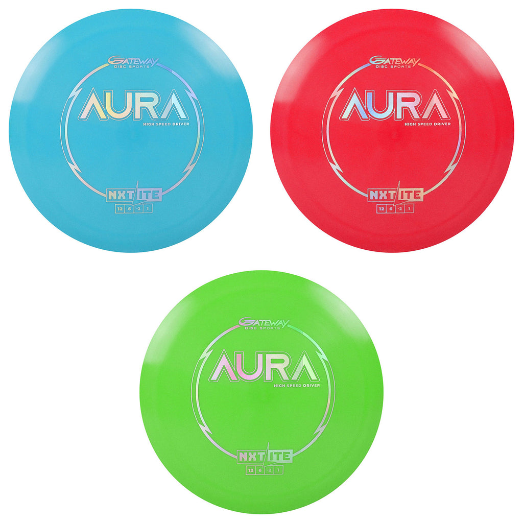 Gateway Disc Golf NXT Lite Aura High Speed Driver 12/6/-2/1 – TGM ...