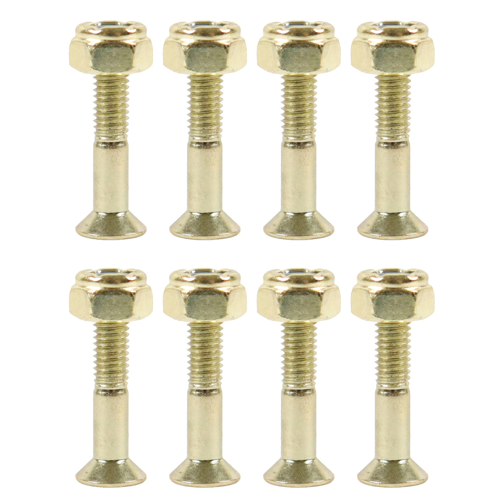 Dime Bag Skateboard Mounting Hardware 1" Phillips Gold Nuts and Bolts ...
