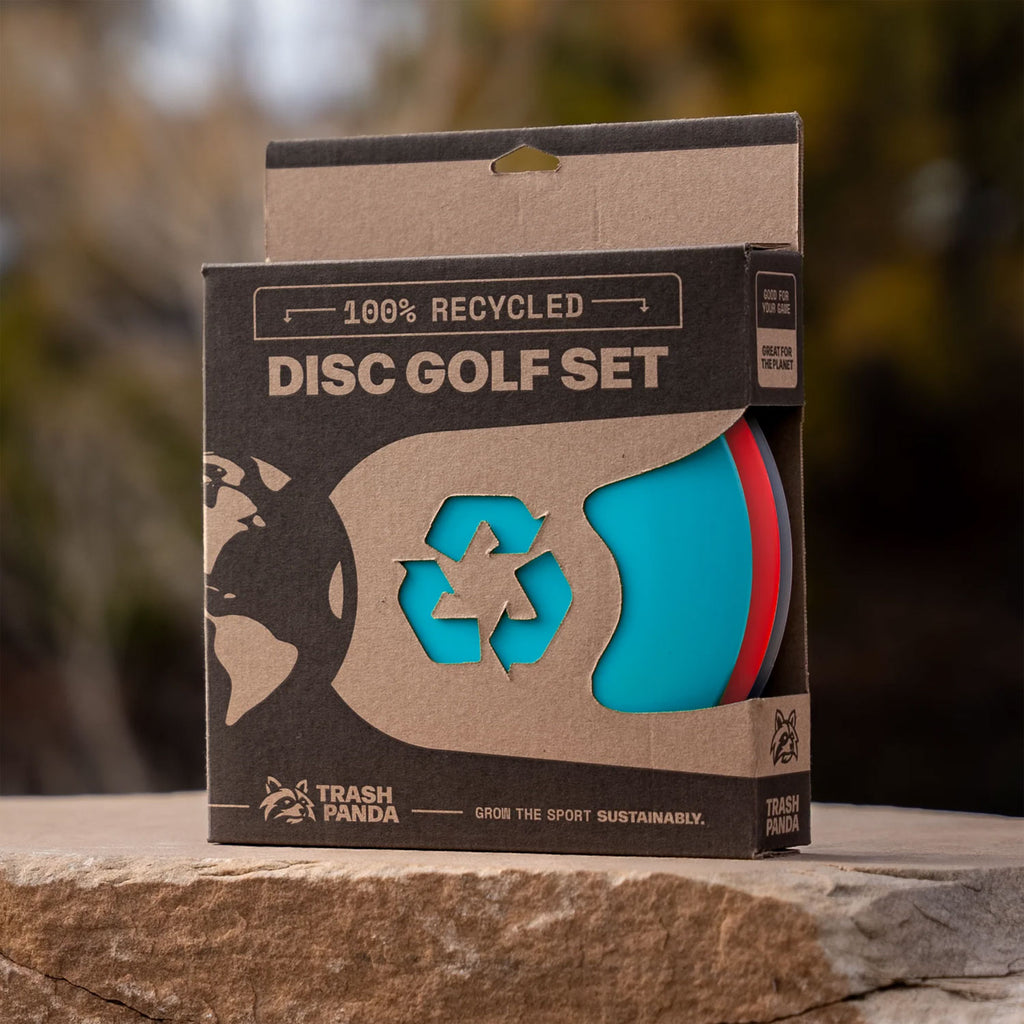 Trash Panda Disc Golf 100% Recycled Disc Golf Set - 3 Discs - Inner Co ...