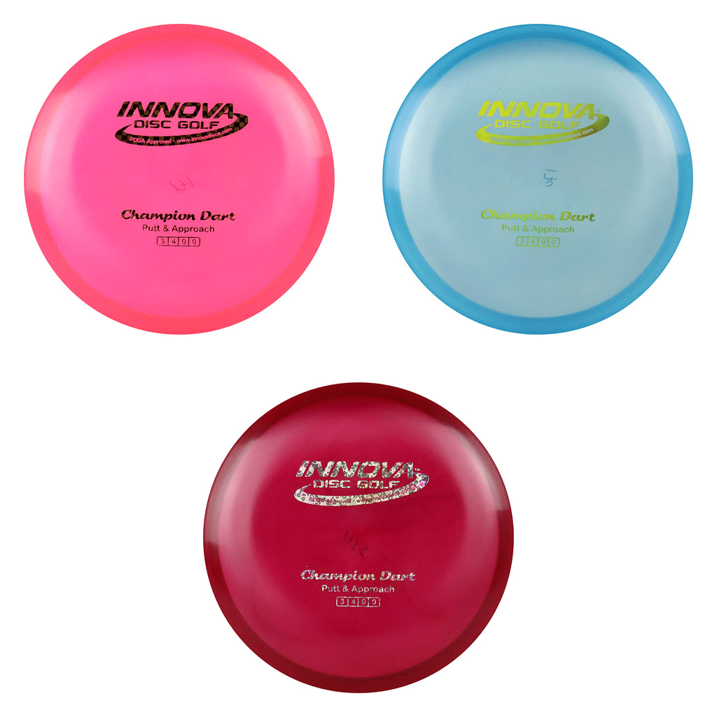 Innova Disc Golf Champion Dart Putter 3/4/0/0 - Choose Exact Disc – TGM ...