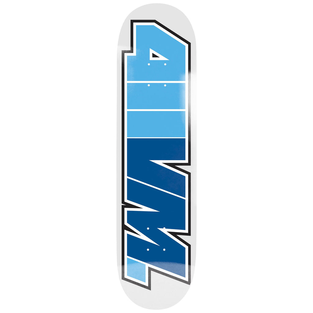 411VM Heritage Skateboard Deck Logo Blue/White 8.5" x 32" – TGM Skateboards