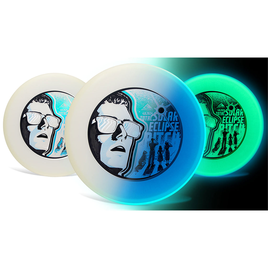 Axiom Disc Golf Total Eclipse Glow Pitch 3 Different Colors 3-Pack Bul ...
