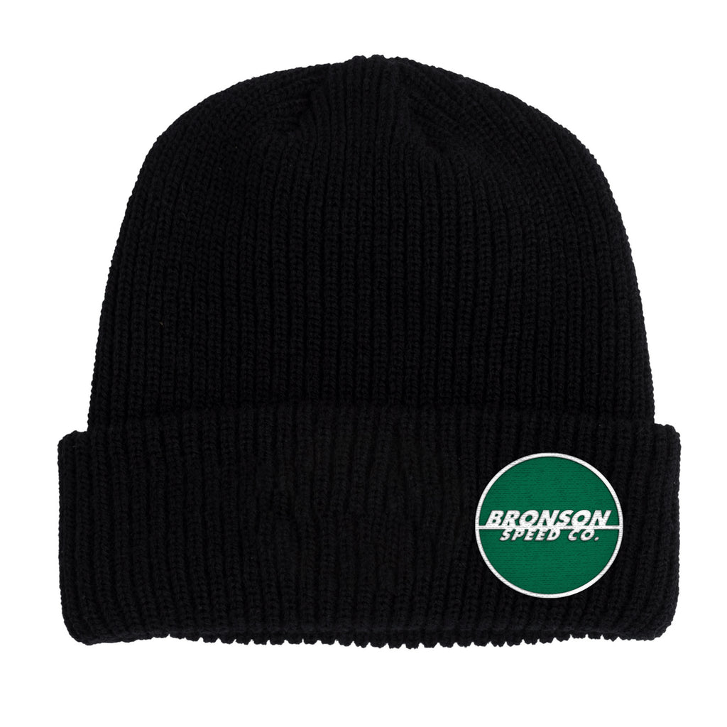 Bronson Speed Co Beanie Spot Logo Shoreman Black – TGM Skateboards