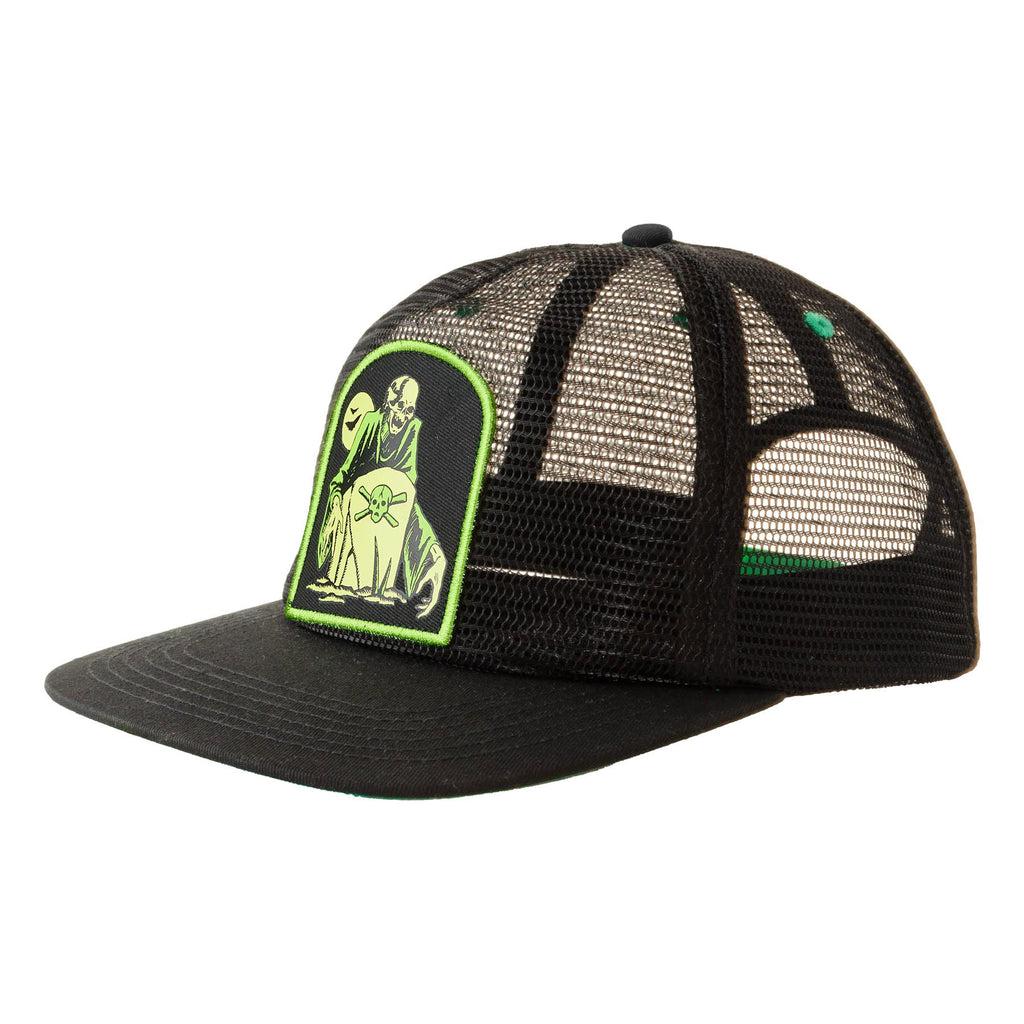 Creature Skateboards Hat Fiend Flash Snapback Black Mesh – TGM Skateboards