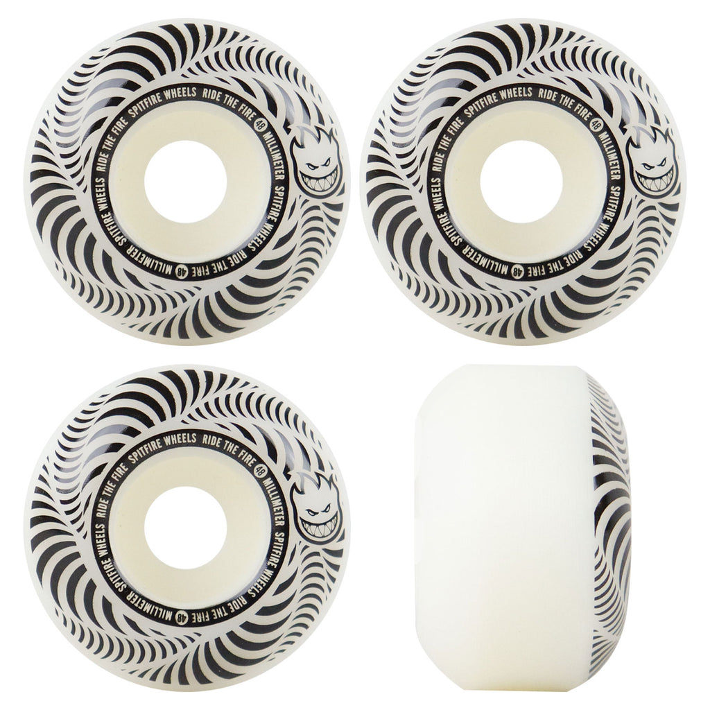 Spitfire Skateboard Wheels 48mm Flash Point Classic Natural 99A – TGM ...