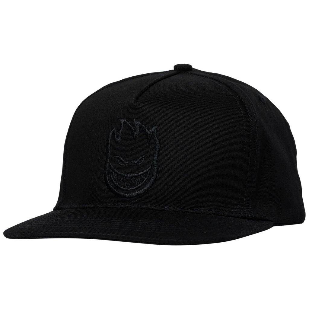 Spitfire Wheels Hat Bighead Snapback All Black/Black – TGM Skateboards