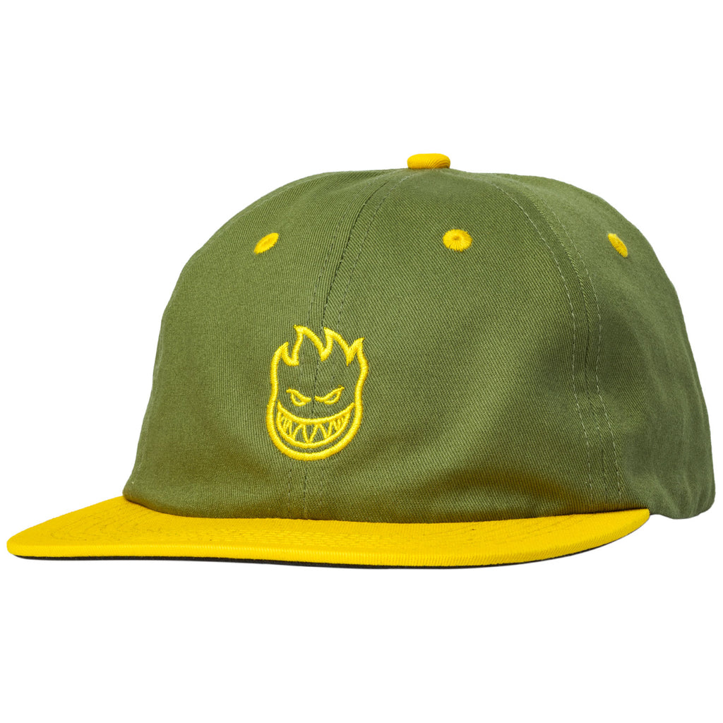 Spitfire Wheels Hat Lil Bighead Strapback Olive/Gold – TGM Skateboards