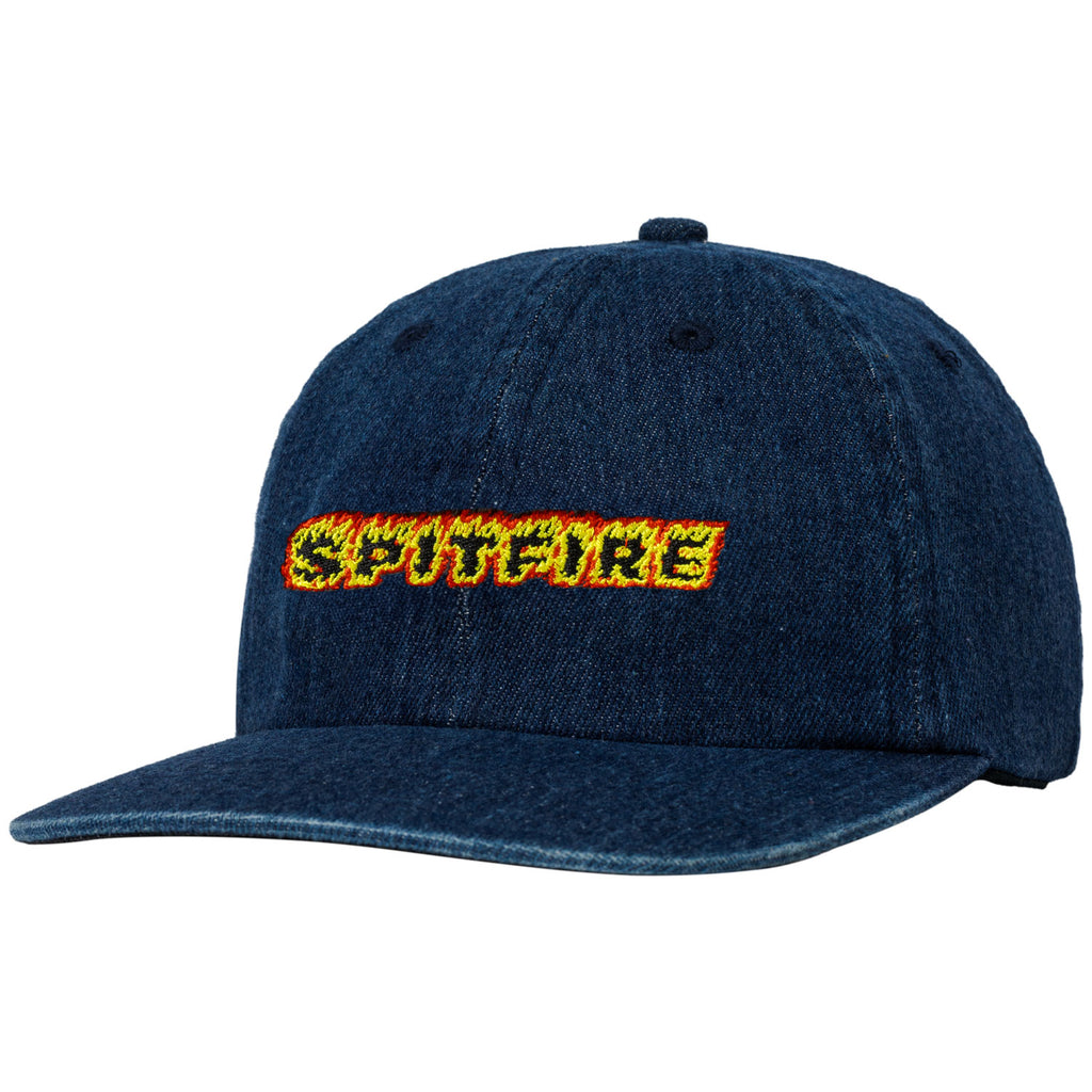 Spitfire Wheels Hat Flame Script Strapback Denim – TGM Skateboards
