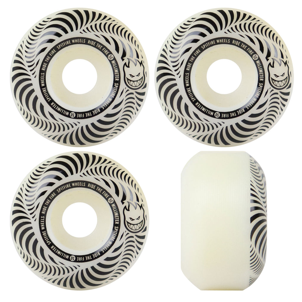 Spitfire Skateboard Wheels 50mm Flash Point Classic Natural 99A – TGM ...